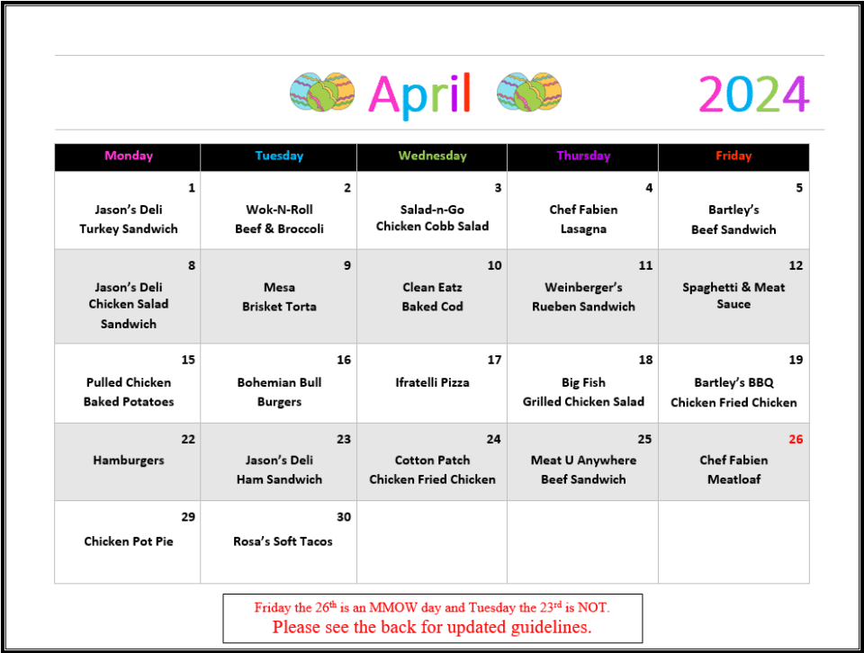 Active Adult Lunch Program - GoGrapevine